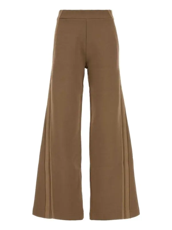 Max Mara Cotton Joggers - Camel