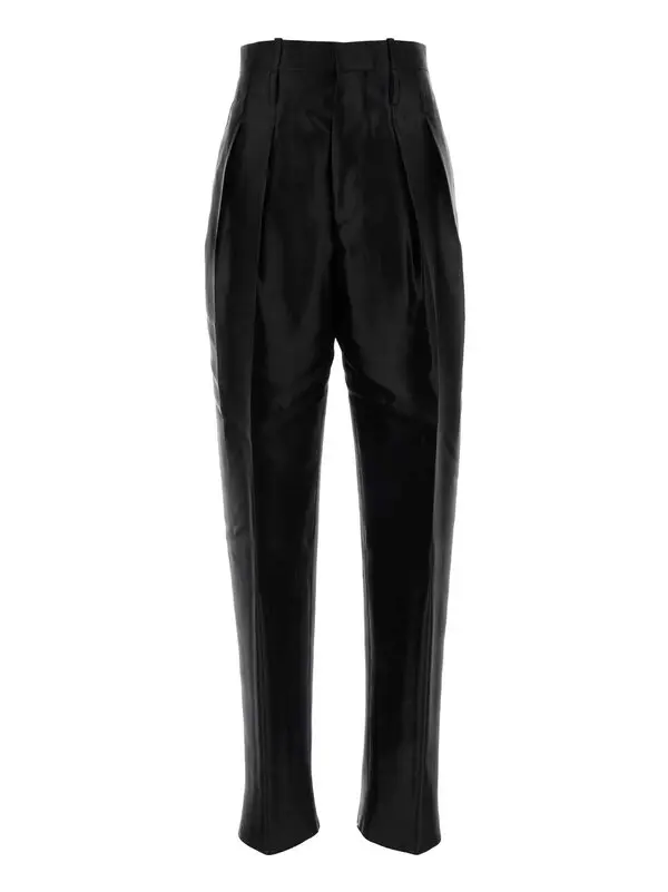 Bottega Veneta Taffeta Tailored Trousers - Black