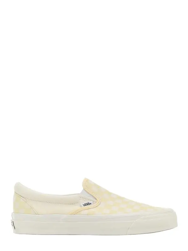 VANS Canvas Classic Slip-on Sneakers - Checked