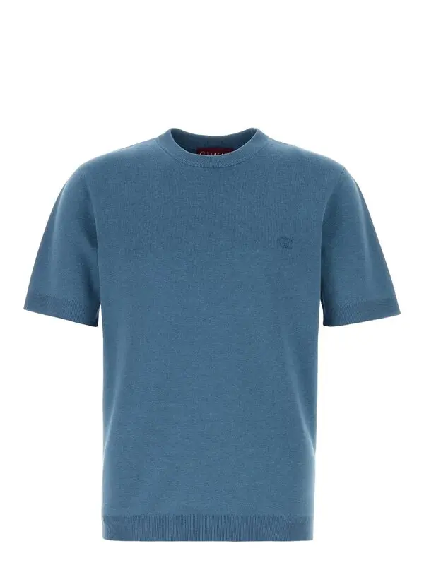 Gucci Air Force Silk-blend Sweater - Light Blue