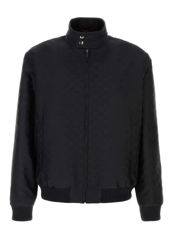 Gucci Gg Ripstop Bomber Jacket - Blue