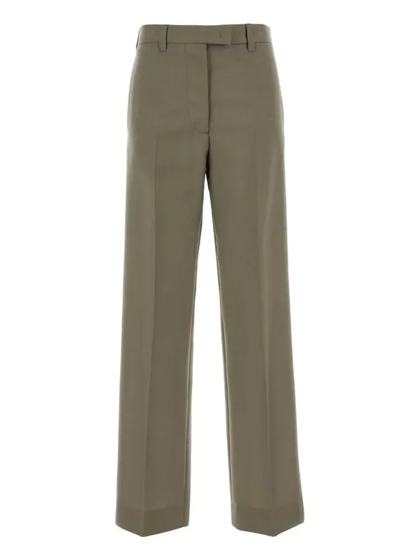 Miu Miu Mohair-blend Palazzo Pants - Green