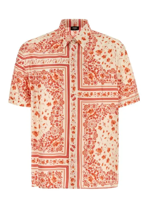 Fendi Silk Shirt - Printed
