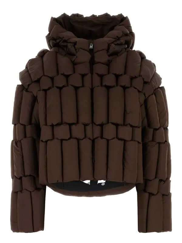 RAXXY Polyester Down Jacket - Brown