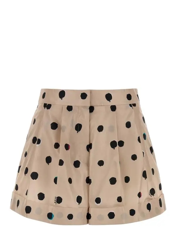 Fendi Taffeta Mini Shorts - Printed