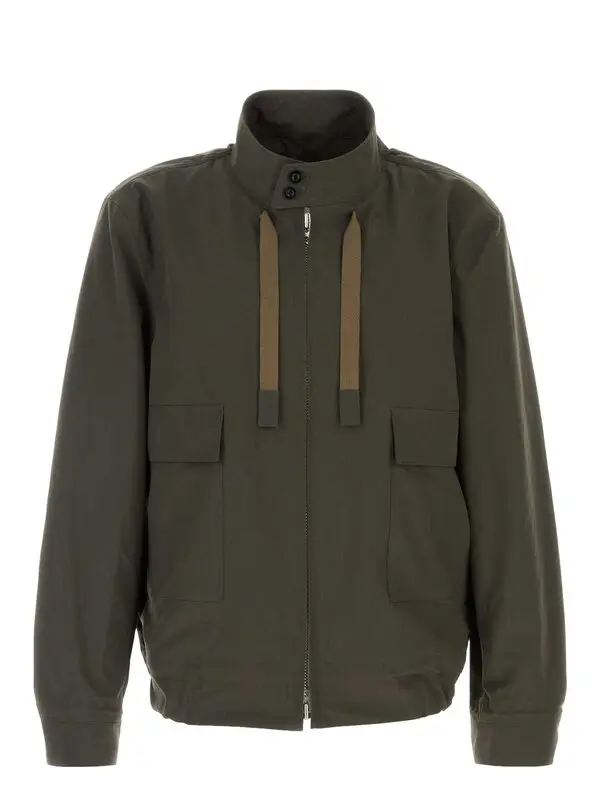 Sacai Polyester Jacket - Green