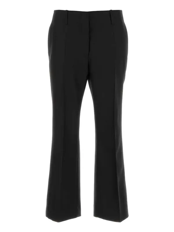 Dries Van Noten Paloma Wool-silk Blend Pant - Black