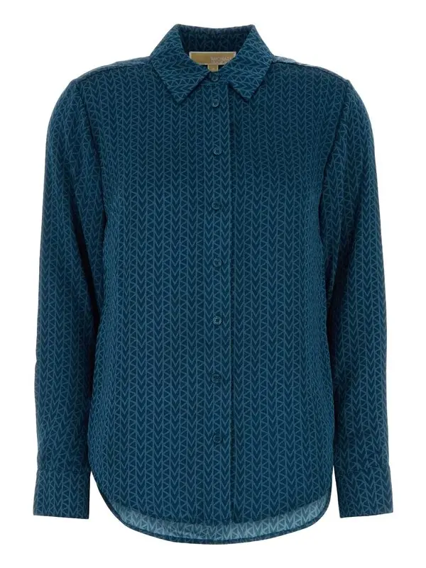 Michael Kors Satin Shirt - Printed