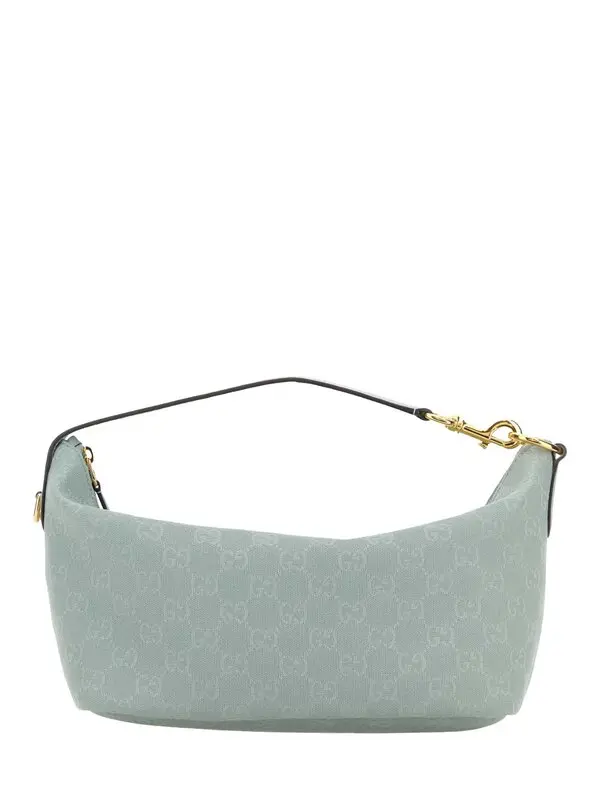 Gucci Vanity Handbag In Canvas, 27.5 Cm X 13 Cm X 14.5 Cm - Light Blue