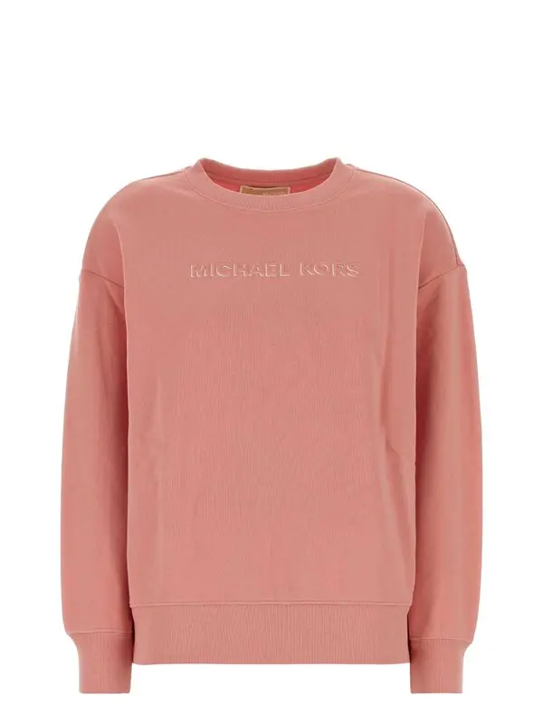 Michael Kors Cotton Sweatshirt - Pink