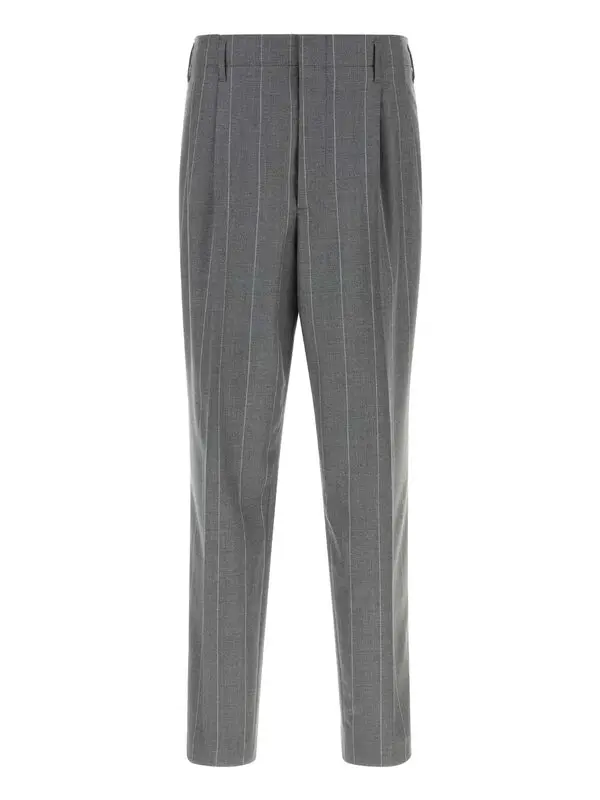 Brunello Cucinelli Tailored Striped Trousers - Stripped
