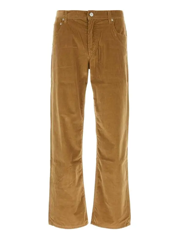 Etro Stretch Corduroy Trousers - Camel