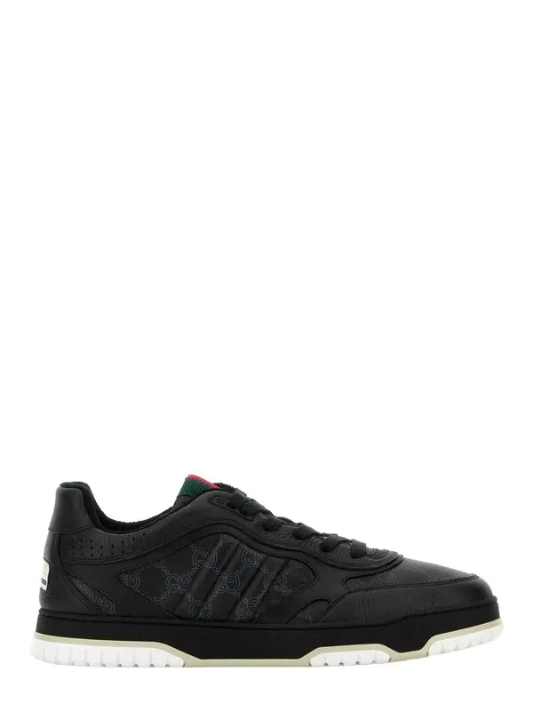 Gucci Embossed Leather Low Top Sneakers - Printed