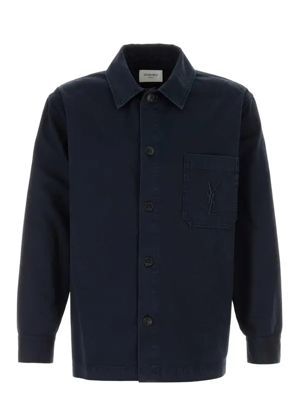 Saint Laurent 100% Cotton Shirt - Blue