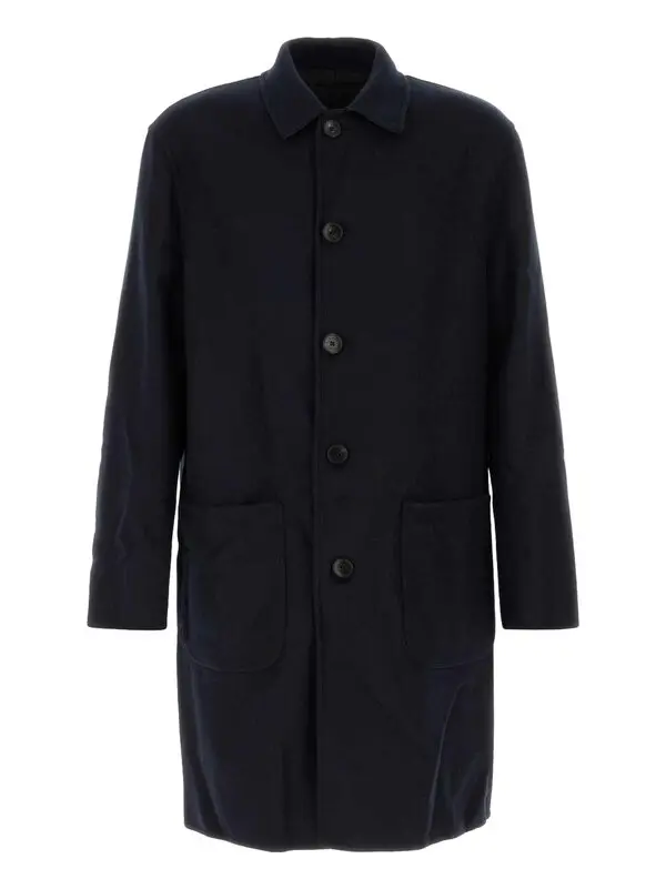 Etro Reversible Wool-blend Jacket - Blue