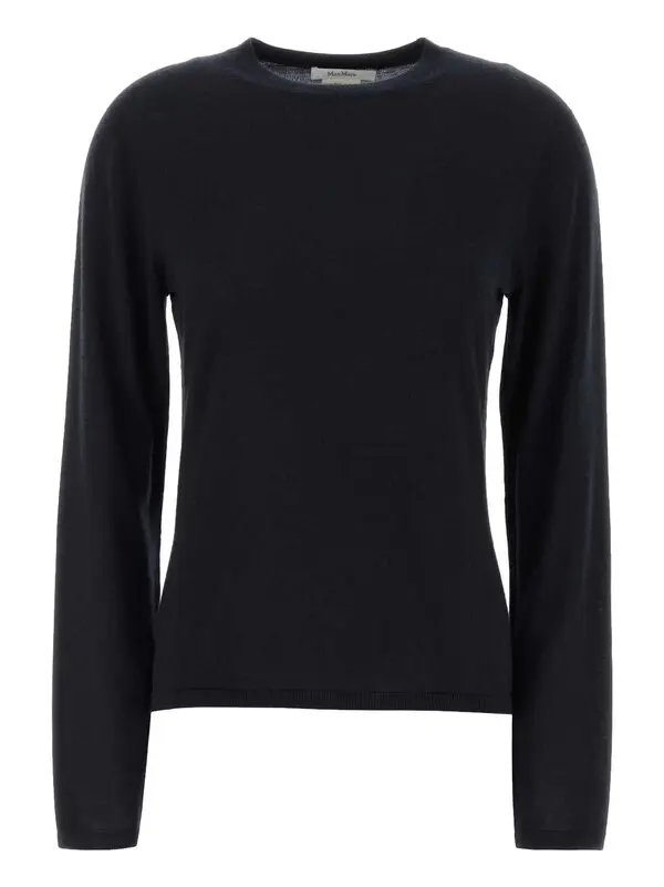 Max Mara 100% Cashmere Knit Sweater - Blue