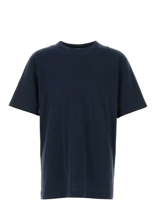 Dries Van Noten Midnight Cotton T-shirt - Blue