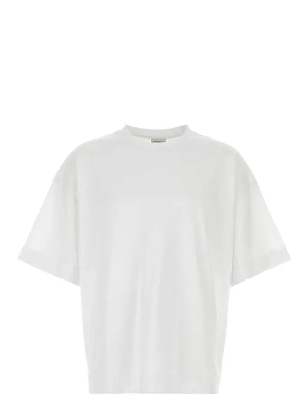 Dries Van Noten Oversize Heno Cotton T-shirt - White