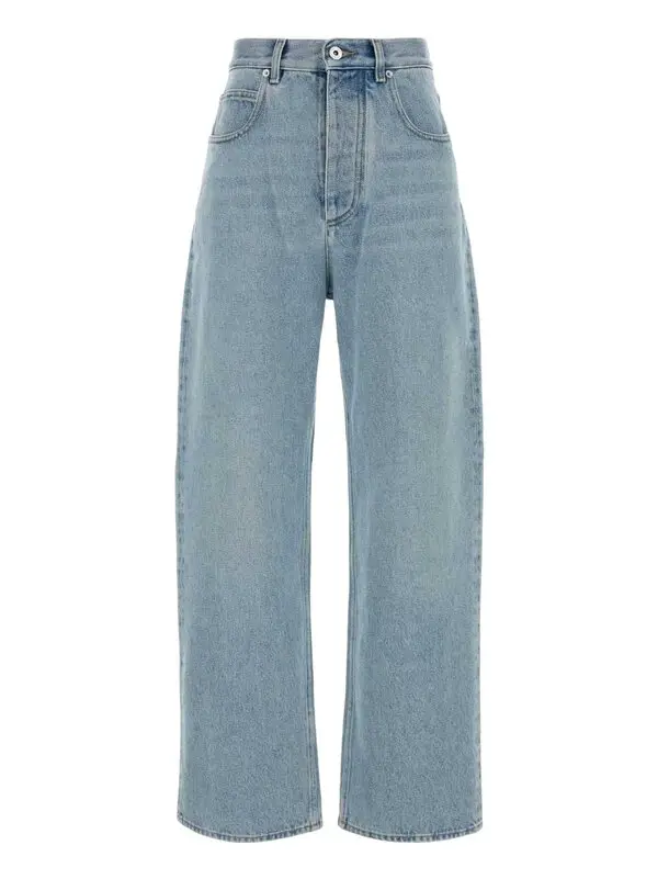 Bottega Veneta Wide-leg Denim Jeans - Light Blue