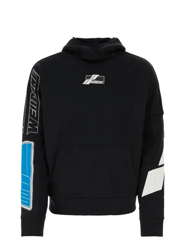 We11Done 100% Cotton Sweatshirt - Black