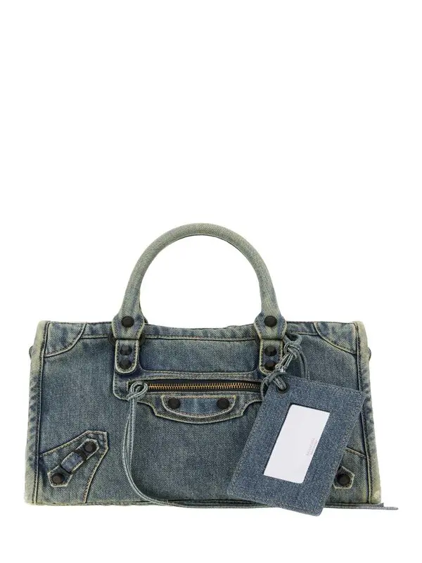 Balenciaga Le City Small Handbag - Blue