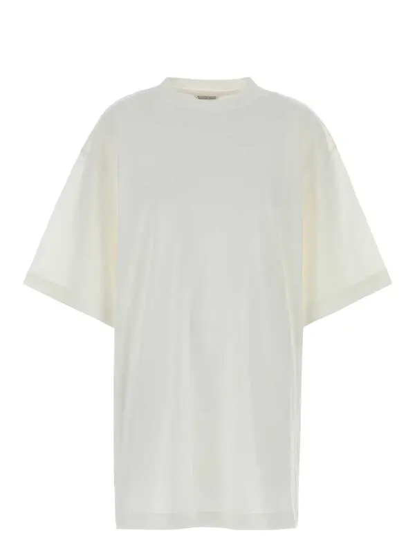 Bottega Veneta Vintage Script Cotton T-shirt - White