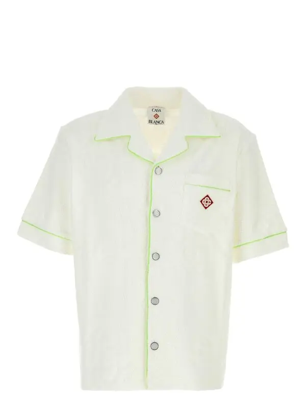 Casablanca Cotton-blend Shirt - White