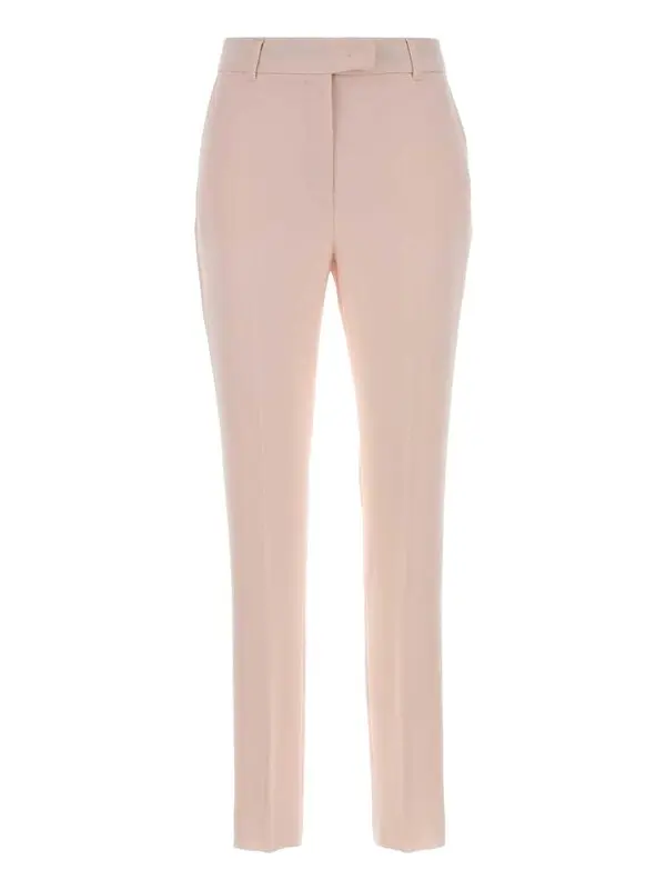 Max Mara Jerta Crepe Tailored Pants - Pink
