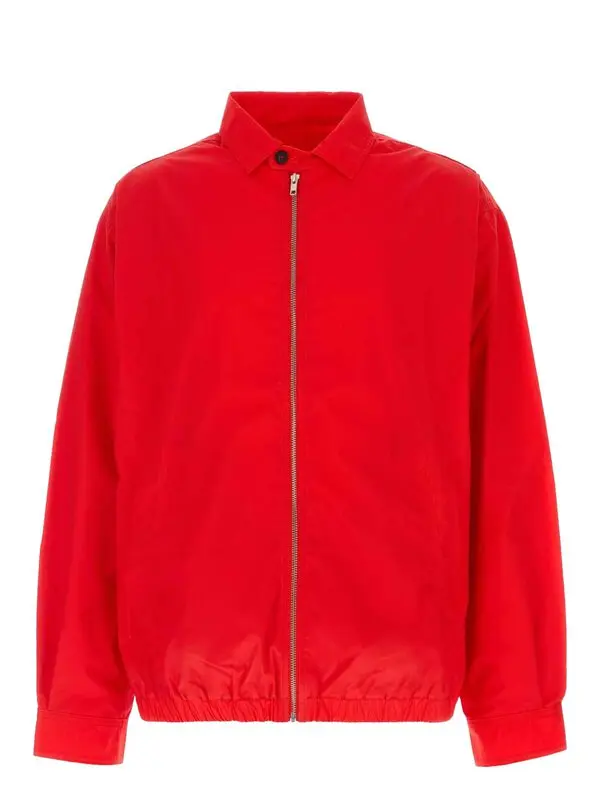 Gimaguas Cotton Zip-up Jacket - Red