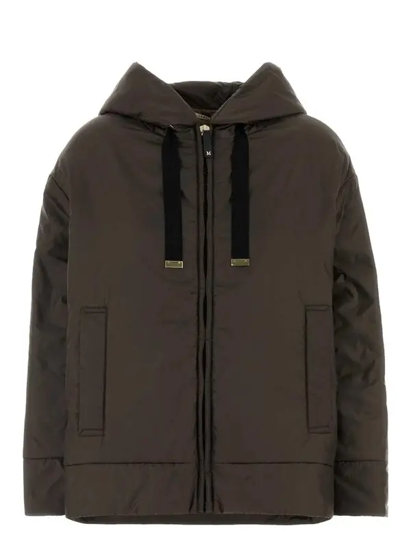 MM THE CUBE Daria Padded Jacket In Polyester - Brown