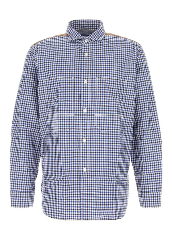 Junya Watanabe Embroidered Cotton Shirt For - Checked