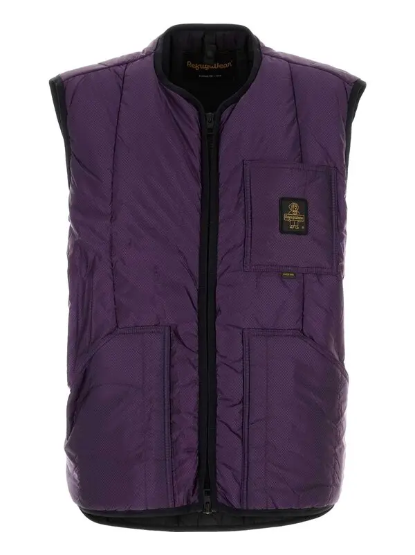 REFRIGIWEAR Twingo Sleeveless Nylon Jacket For - Purple