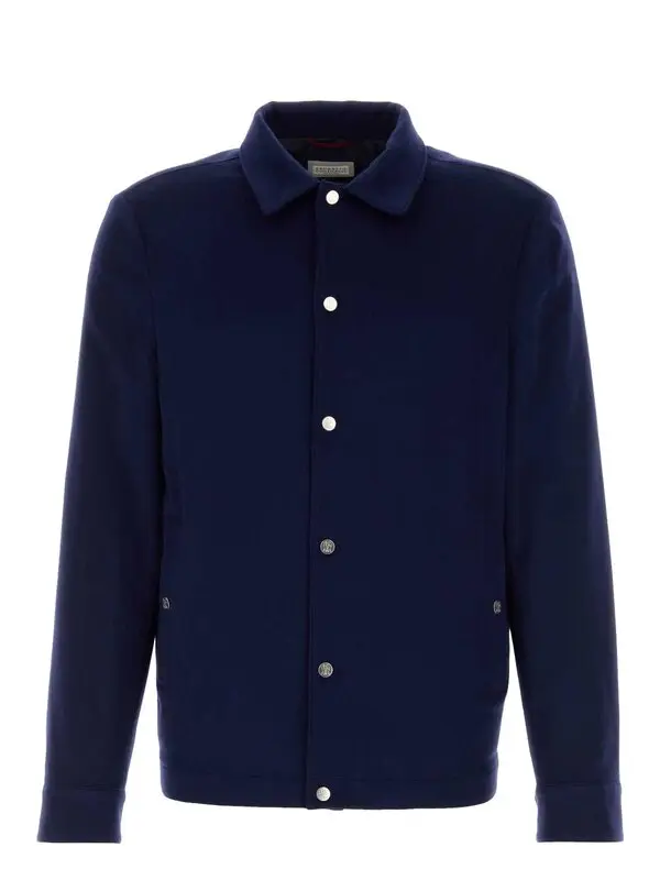 Brunello Cucinelli Cashmere Jacket - Blue