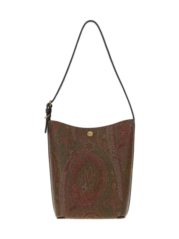 Etro Canvas Shoulder Handbag - Printed