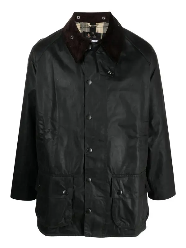 Barbour Cotton-lined Utility Coat - Green