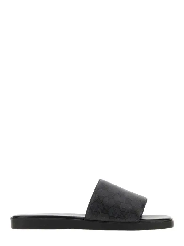 Gucci Gg Canvas Slip-on Slides - Printed