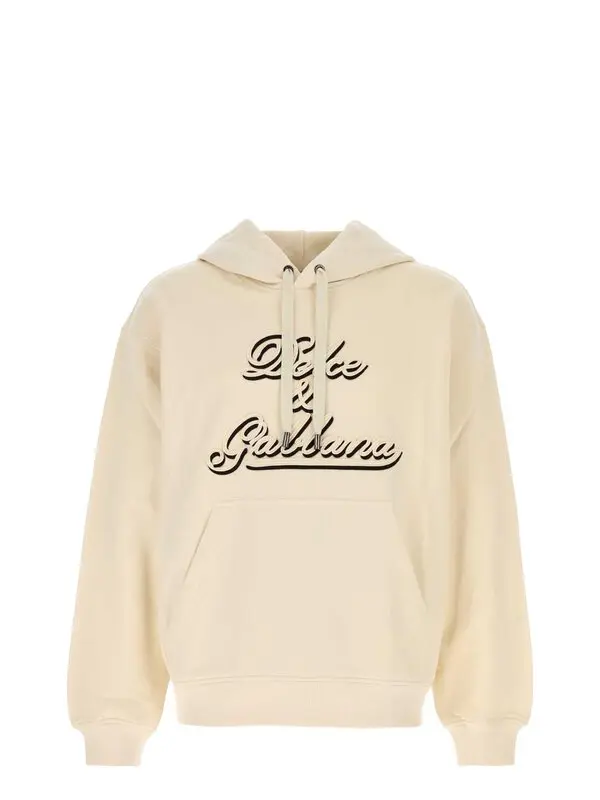 Dolce & Gabbana Premium Cotton Crewneck Sweatshirt - Yellow