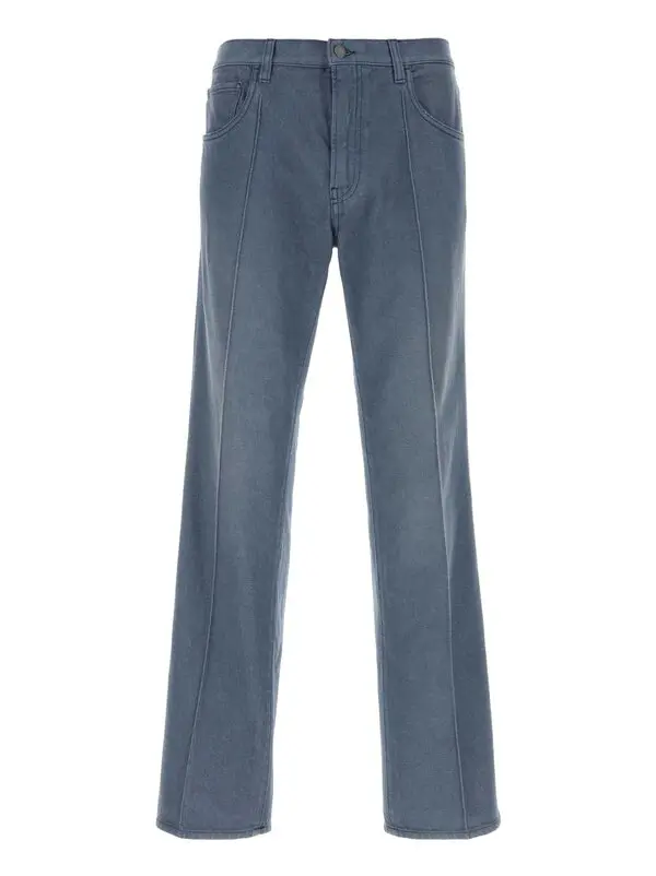 Prada Relaxed Fit Denim Jeans - Light Blue