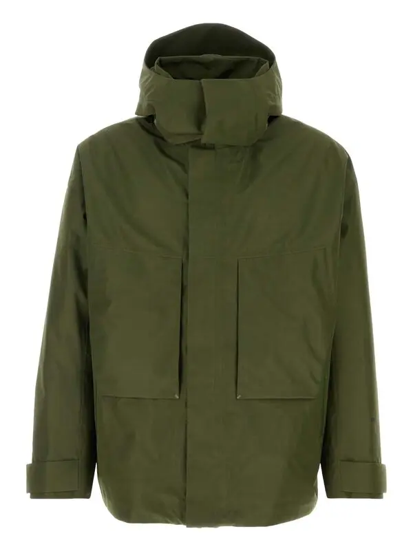 Herno Lined Nylon Jacket - Green