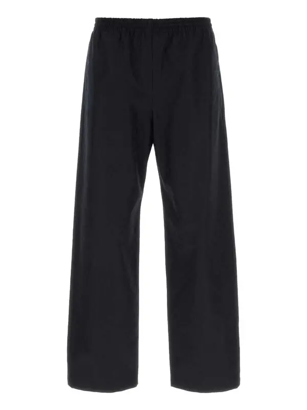 Gucci Gg Pattern Cotton Pants - Blue
