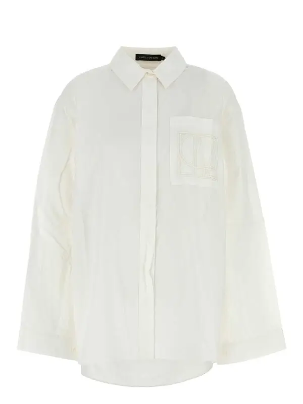 Camilla And Marc Oversized Poplin Shirt - White