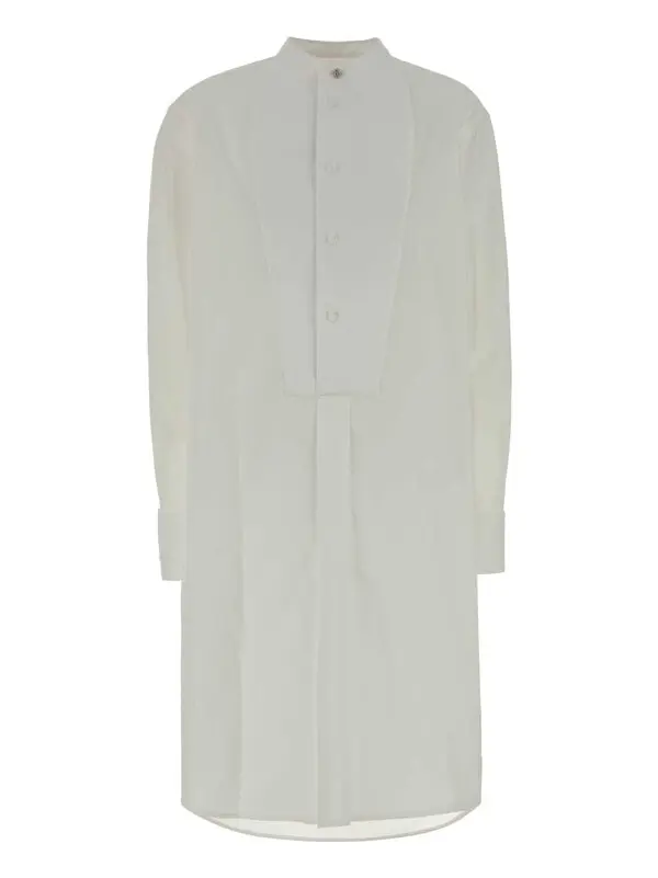 Bottega Veneta Cotton Poplin Oversize Shirt - White