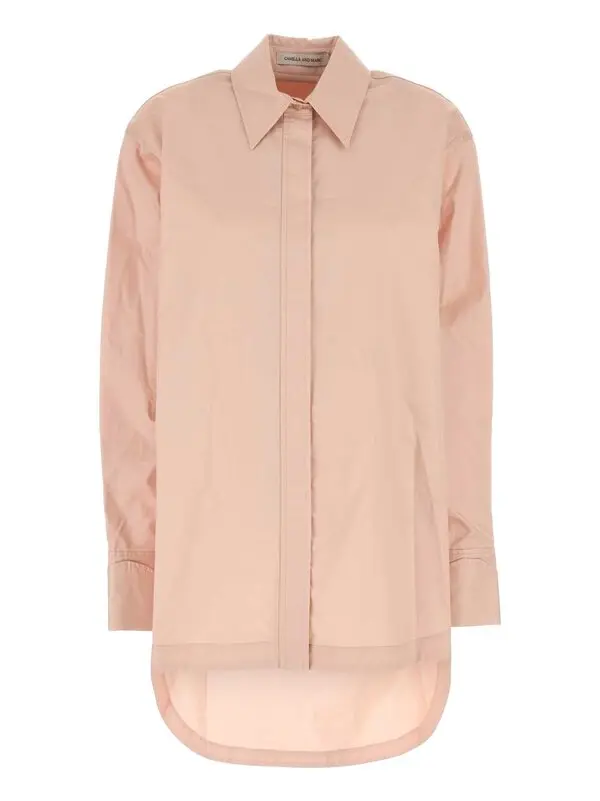 Camilla And Marc Poplin Oversized Shirt - Pink