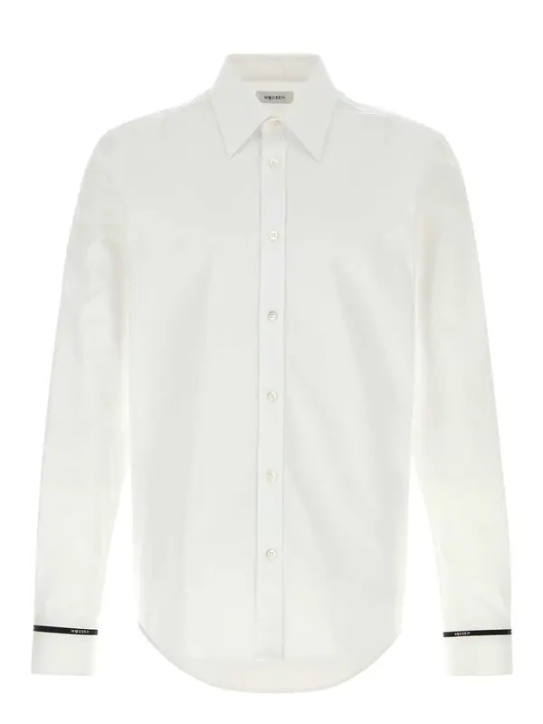 Alexander McQueen Poplin Shirt - White