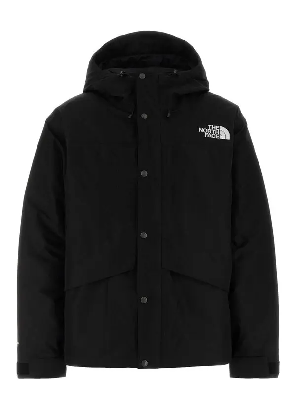 The North Face Down Jacket With Hood - Black