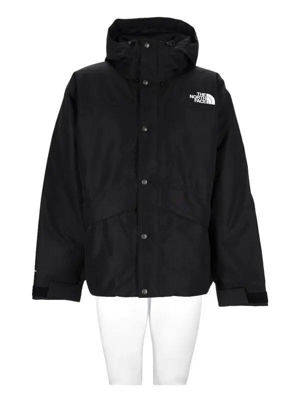 The North Face Down Jacket With Hood - Black