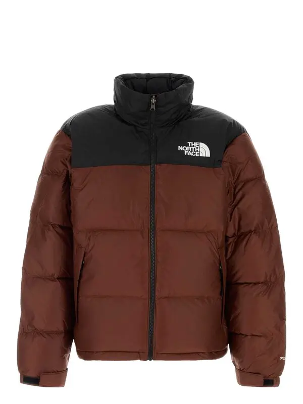 The North Face Two-tone Quilted Down Puffer Jacket - Multicoloured
