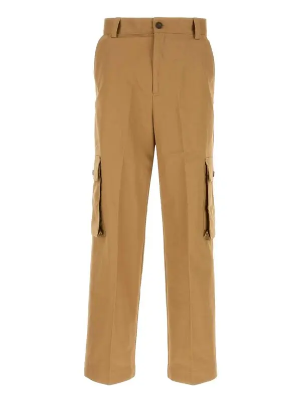 Maison Kitsuné 100% Cotton Cargo Pant - Camel