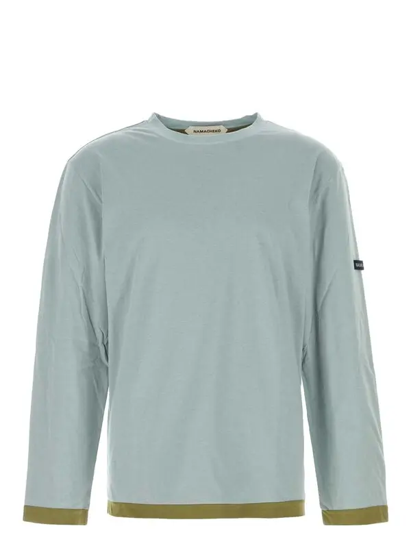 NAMACHEKO Cotton T-shirt - Light Blue