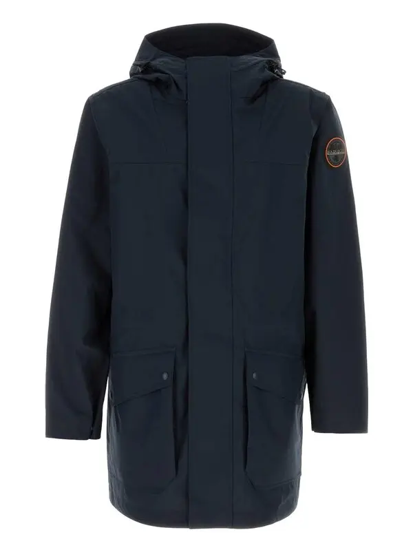 NAPAPIJRI A-pilloz Polyester Windbreaker Jacket - Blue